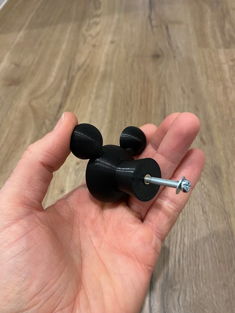 Mickey Mouse Themed Knob Handle for Disney Themed Decor - Etsy