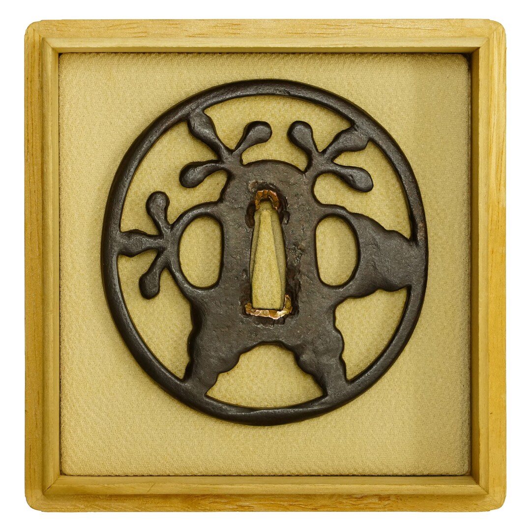 Antique Tsuba for Samurai Sword T-632 - Etsy