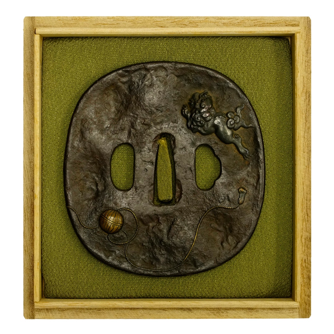 Antique Tsuba for Samurai Sword T-586 - Etsy