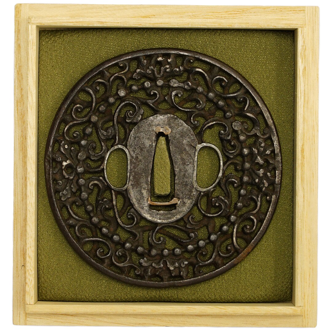 Antique Tsuba for Samurai Sword T-564 - Etsy