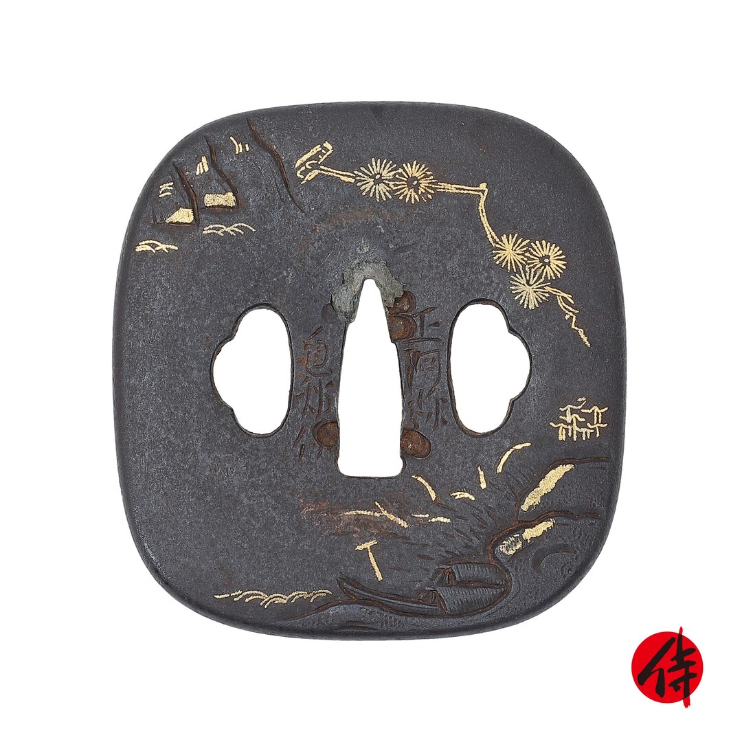 Antique Tsuba for Samurai Sword (T-704) - Etsy