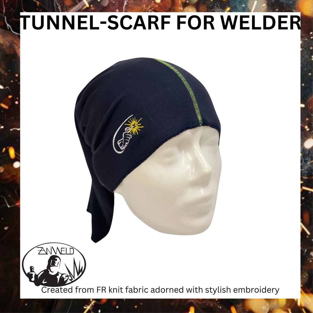 Cap Hat Scarf for Welding FR Knit Fabric Safety and Comfort Ideal Gift ...