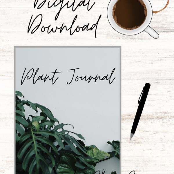 Printable Plant Journal - Etsy