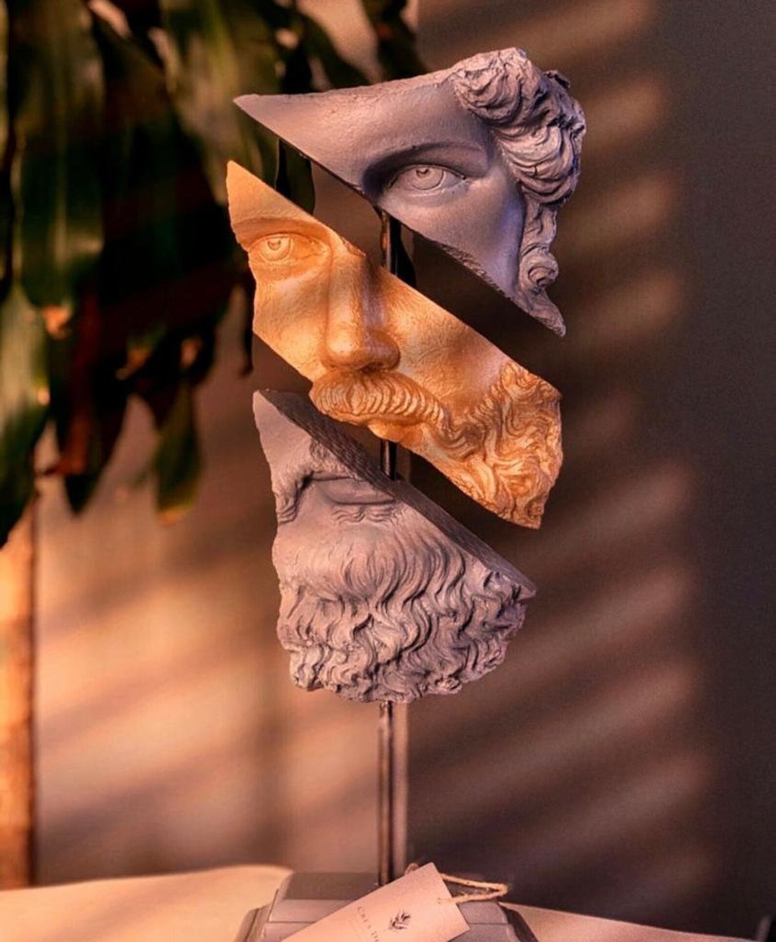 Handmade Poseidon Eternity Sculpture, Pop Art Tabletop Decoration - Etsy