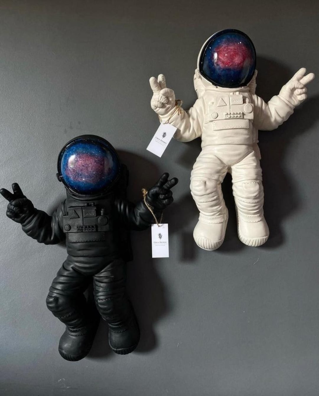 Spaceman Wall Statue, Gift, Contemporary Art, Modern Statues, Pop Art ...