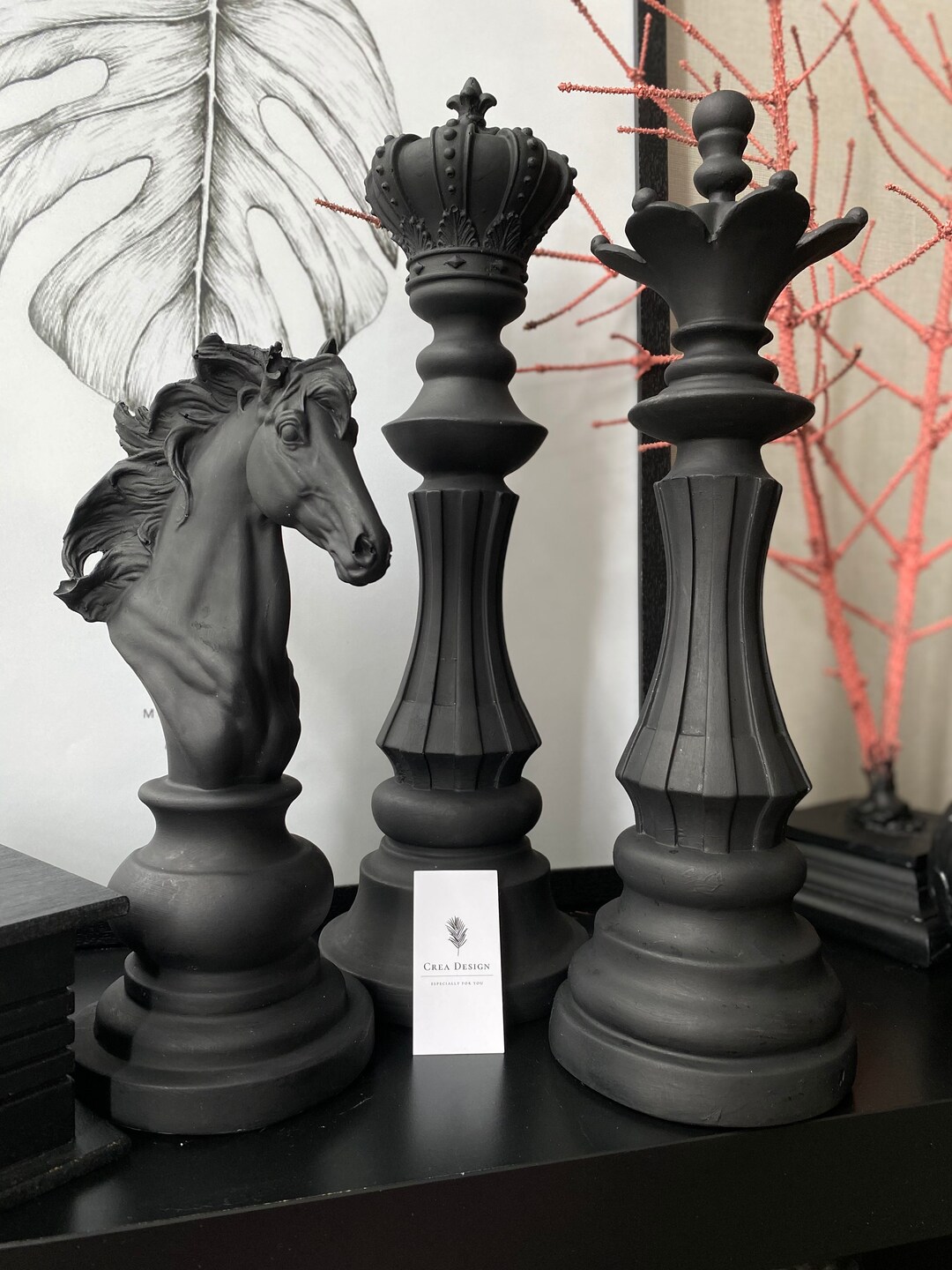 Modern Chess Set, Gift, Chess, Contemporary Art, Ancient Statues, Pop ...