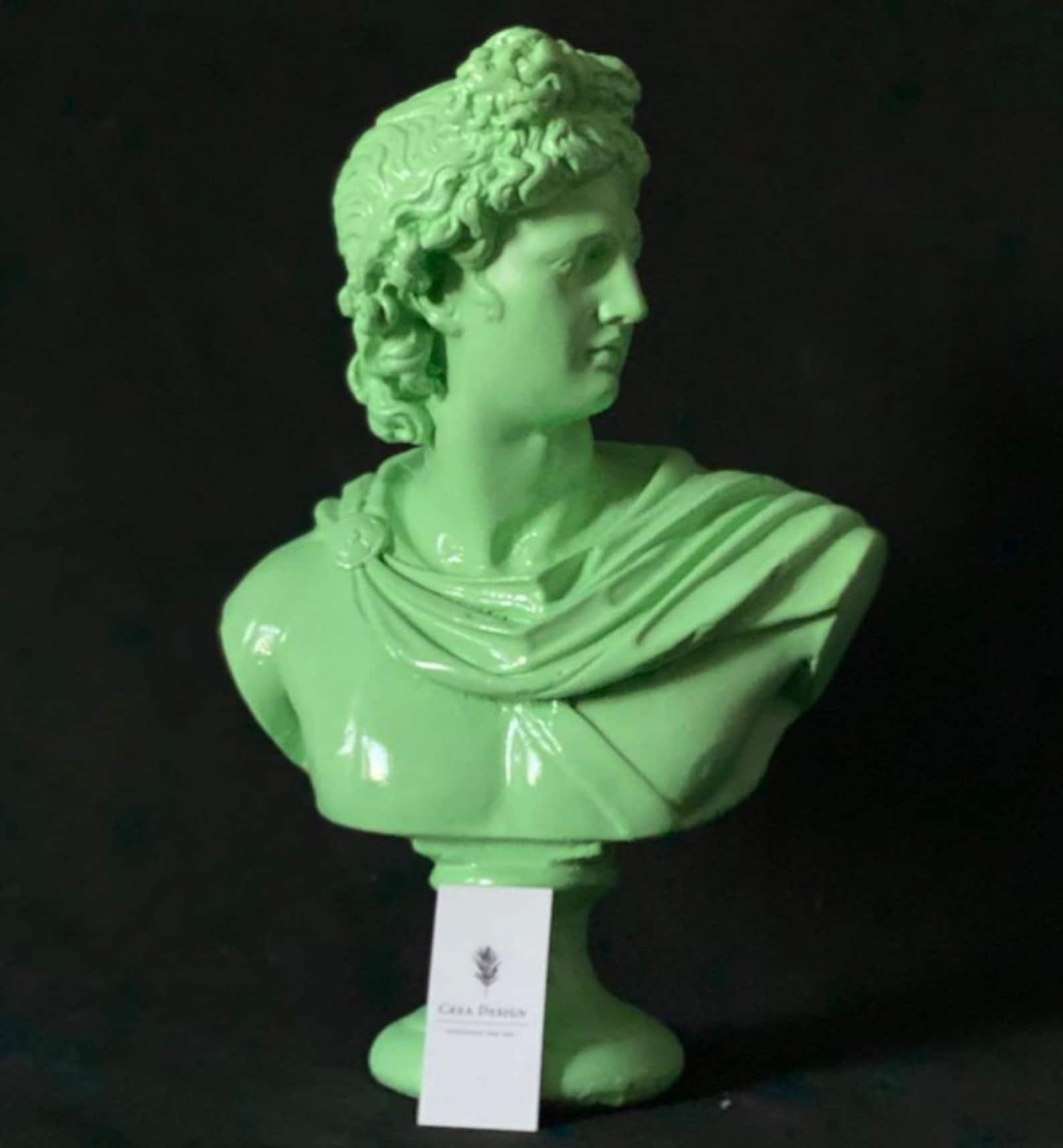 Apollo Pop Art Statue, Gift, Contemporary Art, Ancient Statues, Pop Art ...