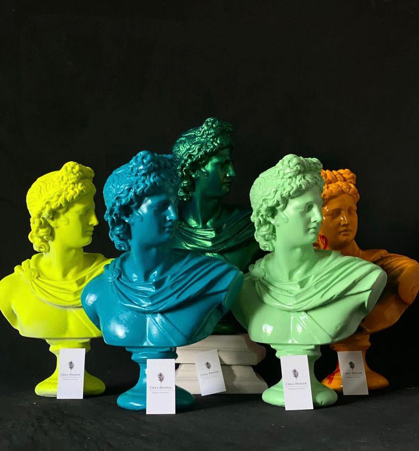 Apollo Pop Art Statue, Gift, Contemporary Art, Ancient Statues, Pop Art ...
