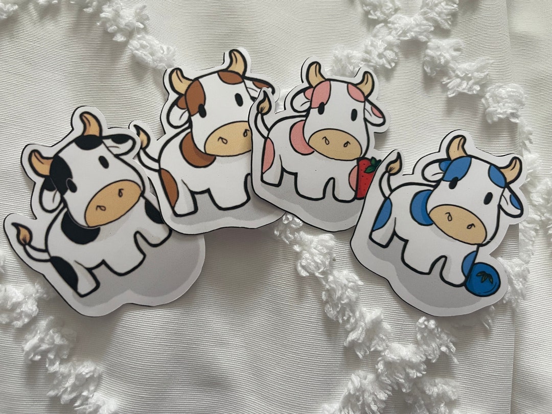 Cow Sticker Pack - Etsy