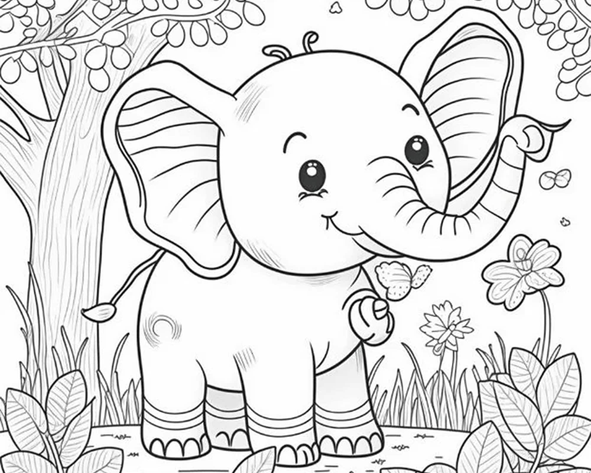20 Midjourney Prompts for Coloring Book Pages How to Using - Etsy