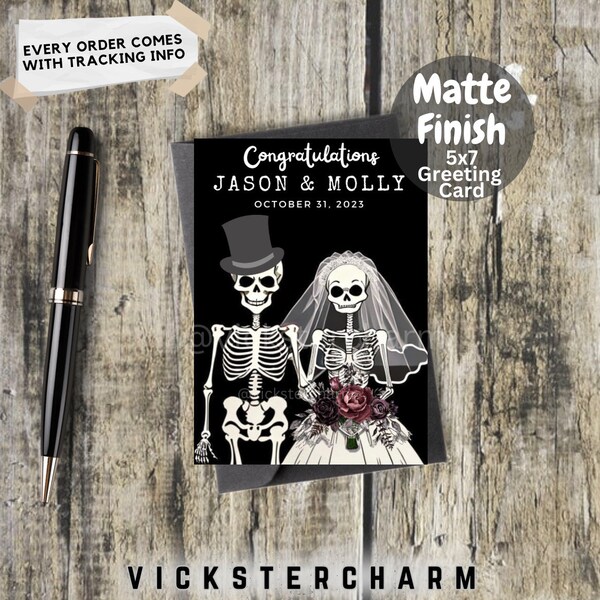 Custom Wedding Congratulations Cards - Etsy