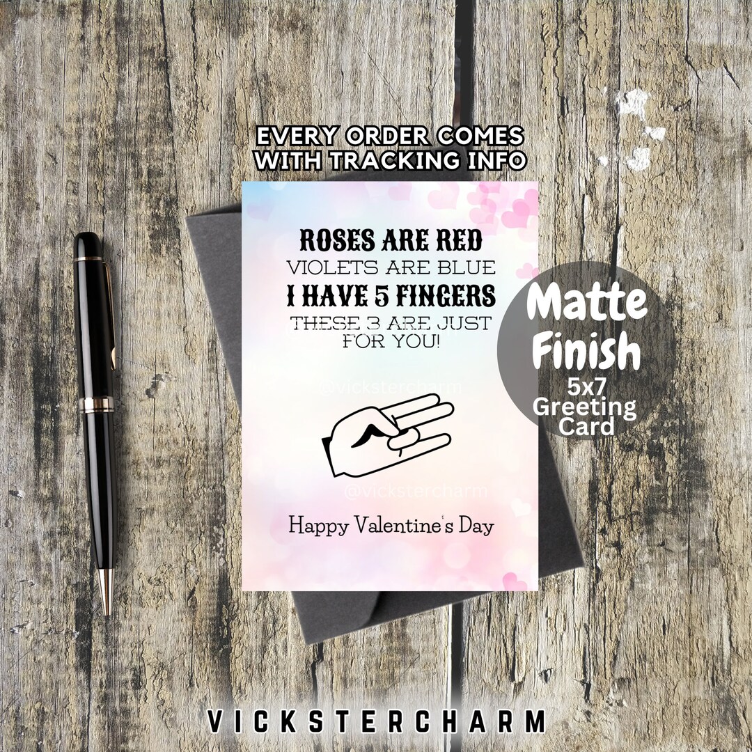 Naughty Valentines Day Card, Shocker Card, Inappropriate Cards, Vulgar ...