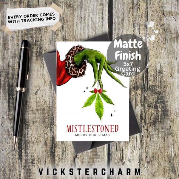 Weed Greeting Card - Etsy