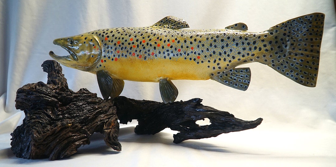 25 Brown Trout, Handcrafted. Perfect Addition for the Fly Fisherman's ...