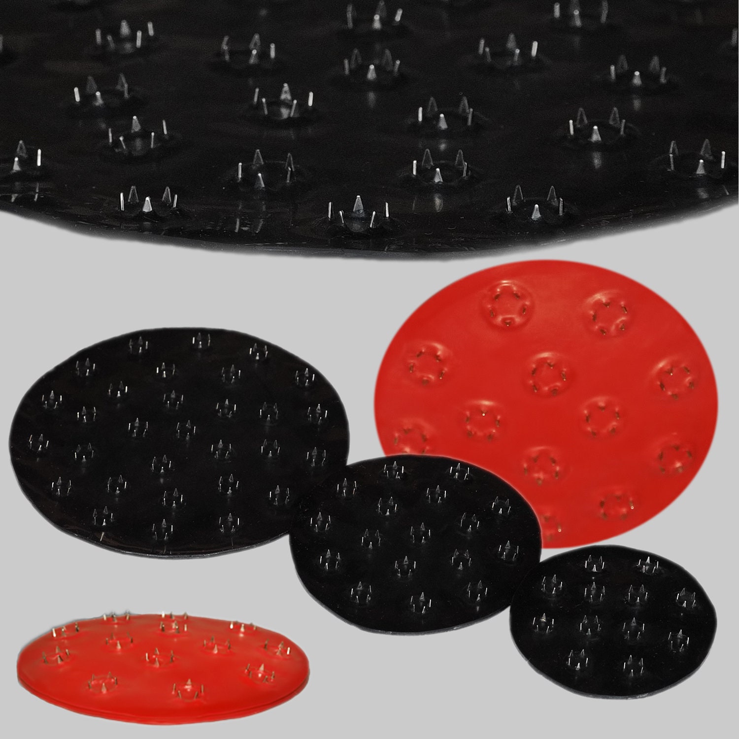 Latex Spike Pads Latex Spike Plates Round Latex Plates Equipped With ...