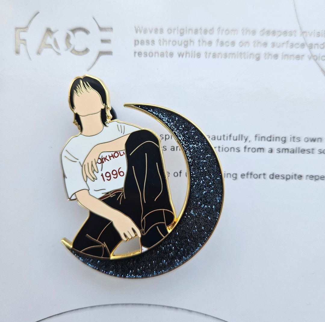 BTS Like Crazy Jimin Hard Enamel Pin - Etsy