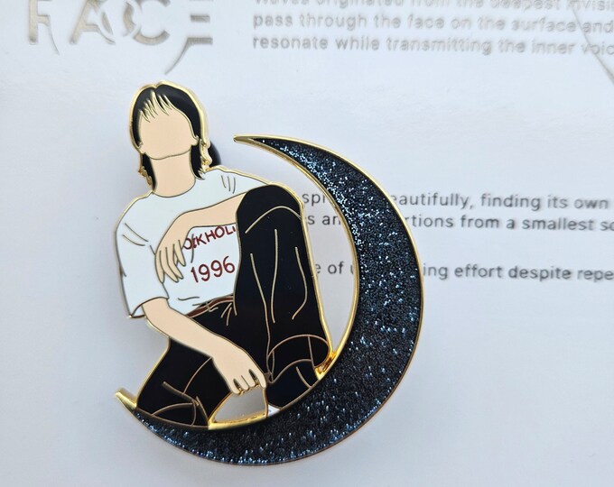 BTS Like Crazy Jimin Hard Enamel Pin - Etsy