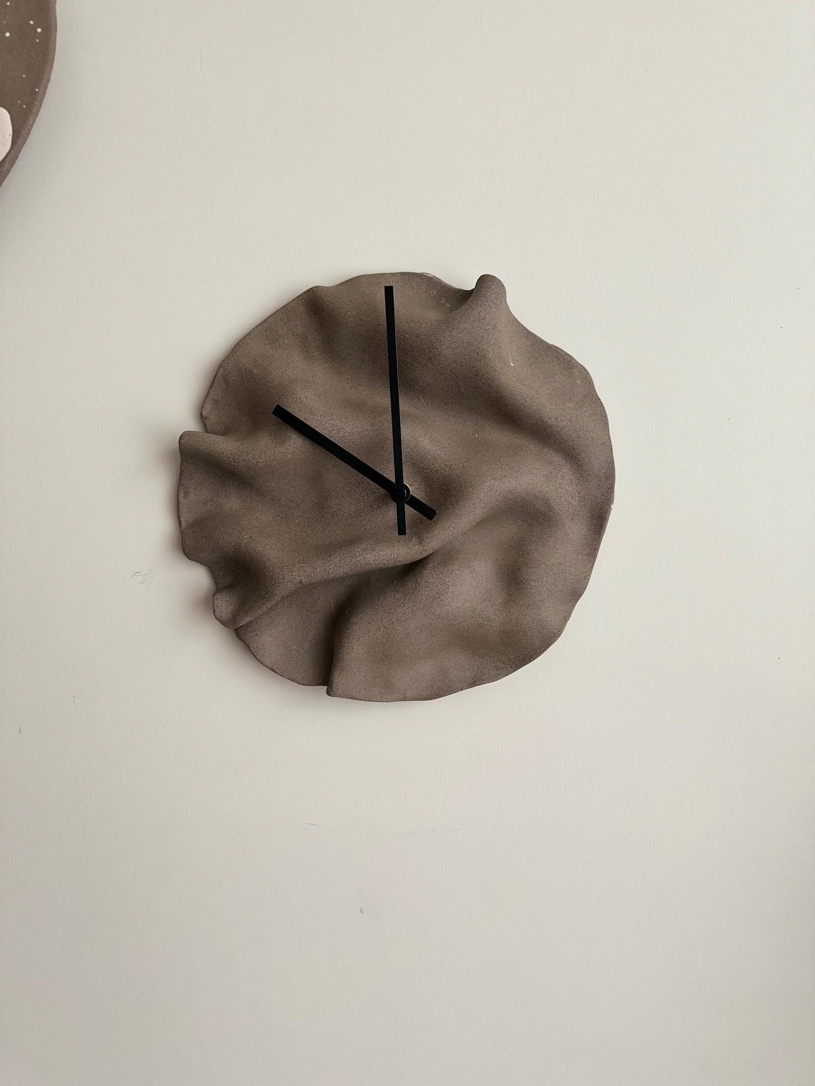 Handmade Ceramic Wall Clock - Etsy