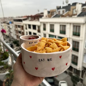 Dip Me Eat Me Chip and Dip Bowl - Etsy