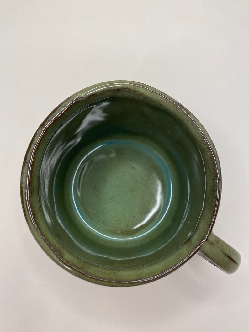 Oversized Ceramic Village House Mug - Unique Artisan Coffee Cup ...