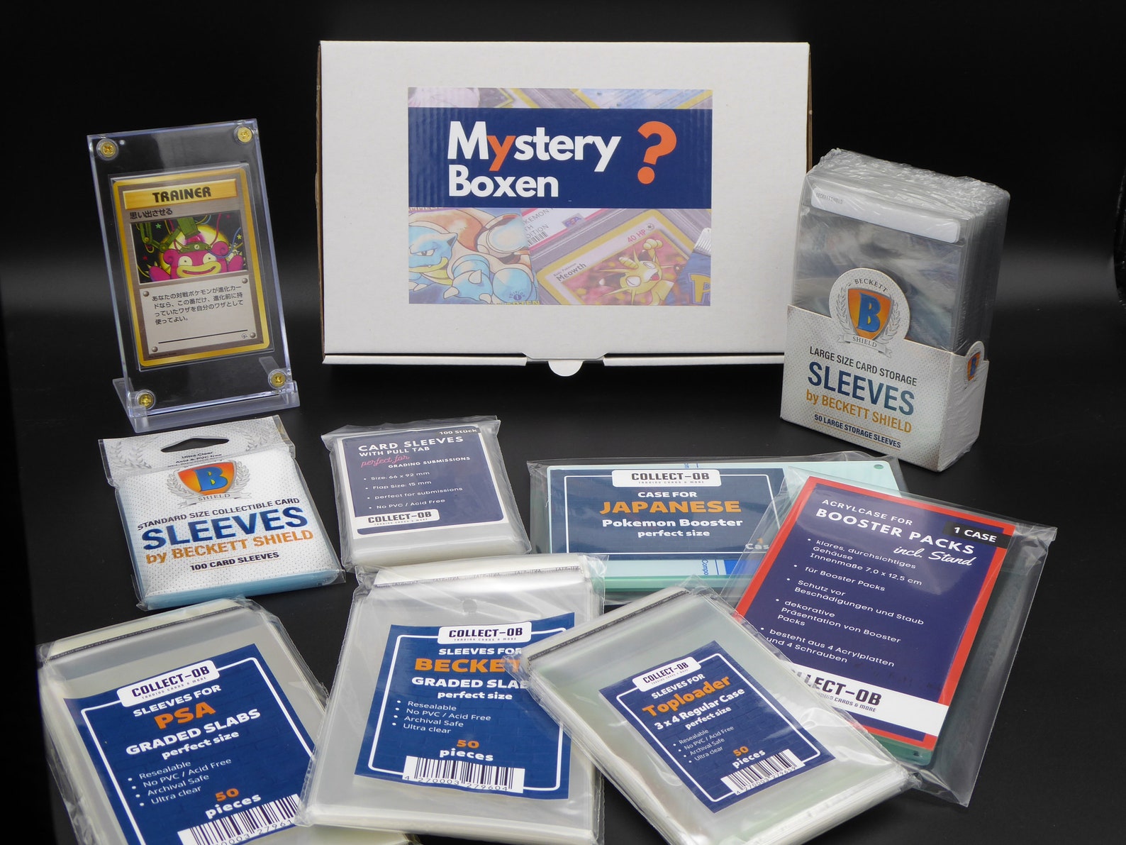 Mystery Pokemon Box Booster Packs Grading Card TCG - Etsy