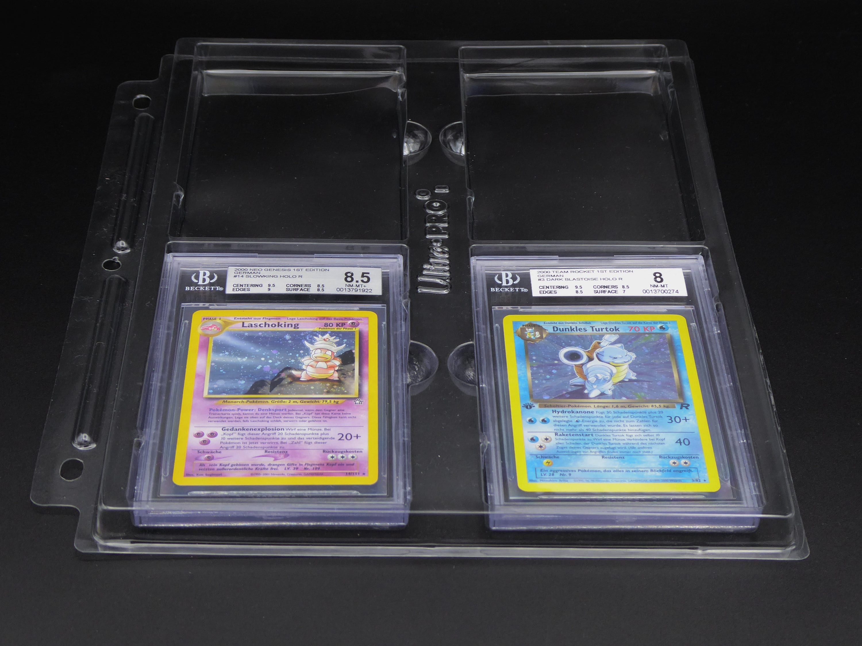 Graded Slab Page for BGS Grading Cards Perfect for Ultra Pro 3 Ring ...