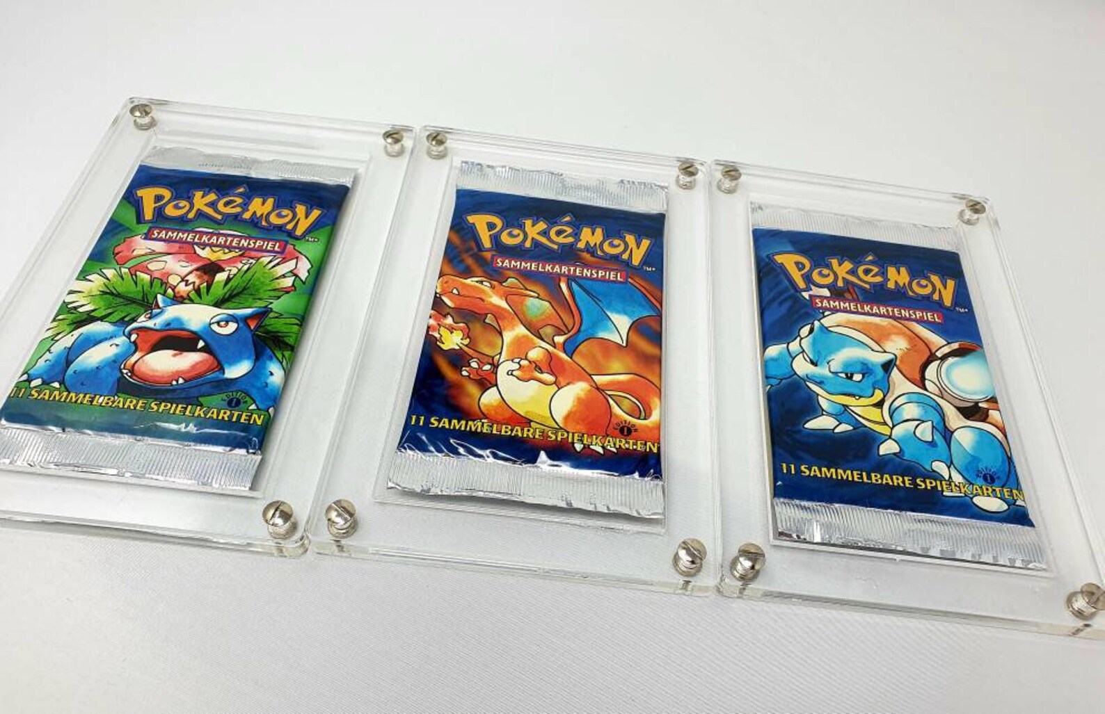 3x Pokemon Booster Acryl Schutz Box Gehäuse Case Protector - Etsy