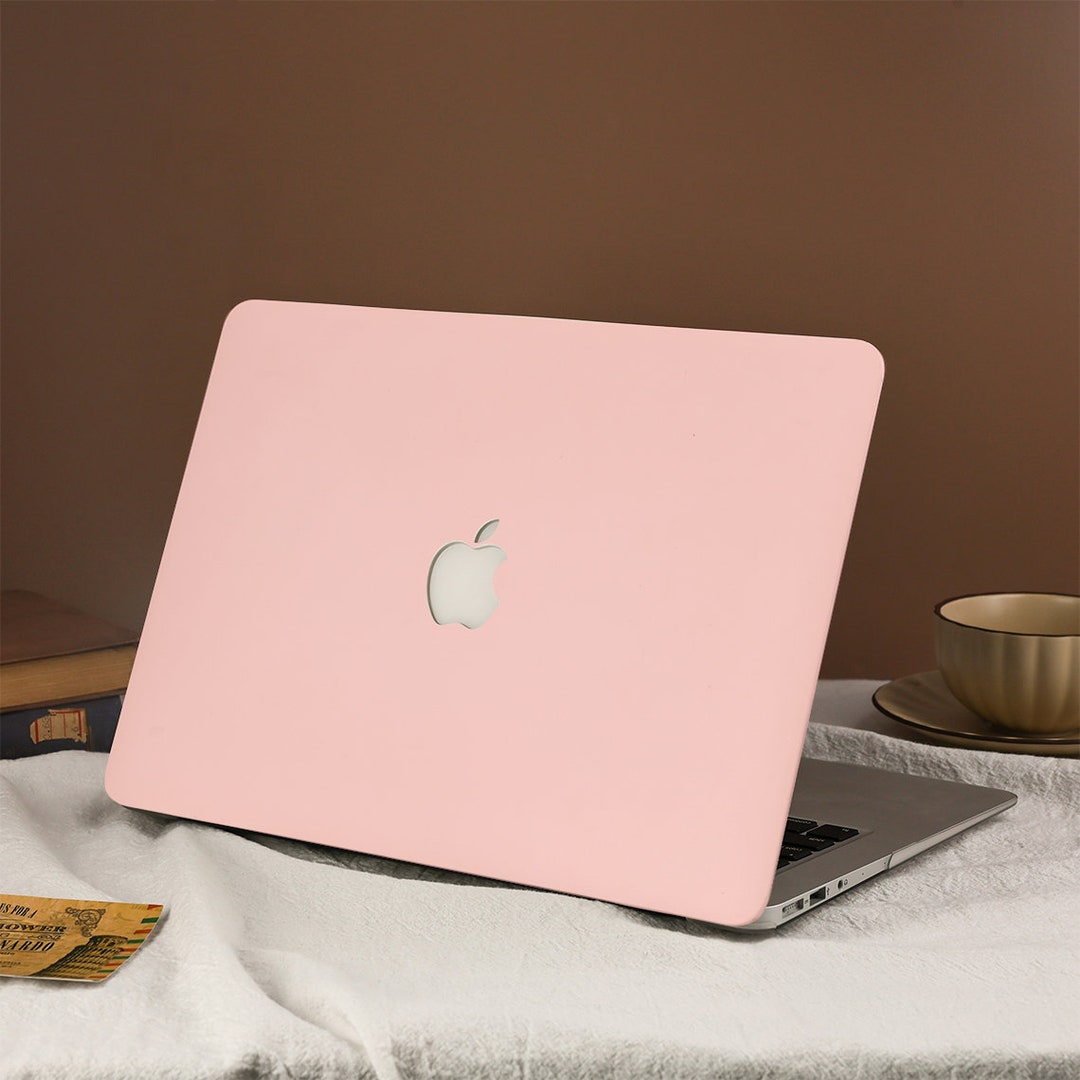 Light Pink Solid Color Elegant Laptop Plastic MacBook Hard - Etsy UK