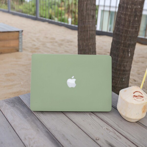 Green MacBook Case - Etsy UK