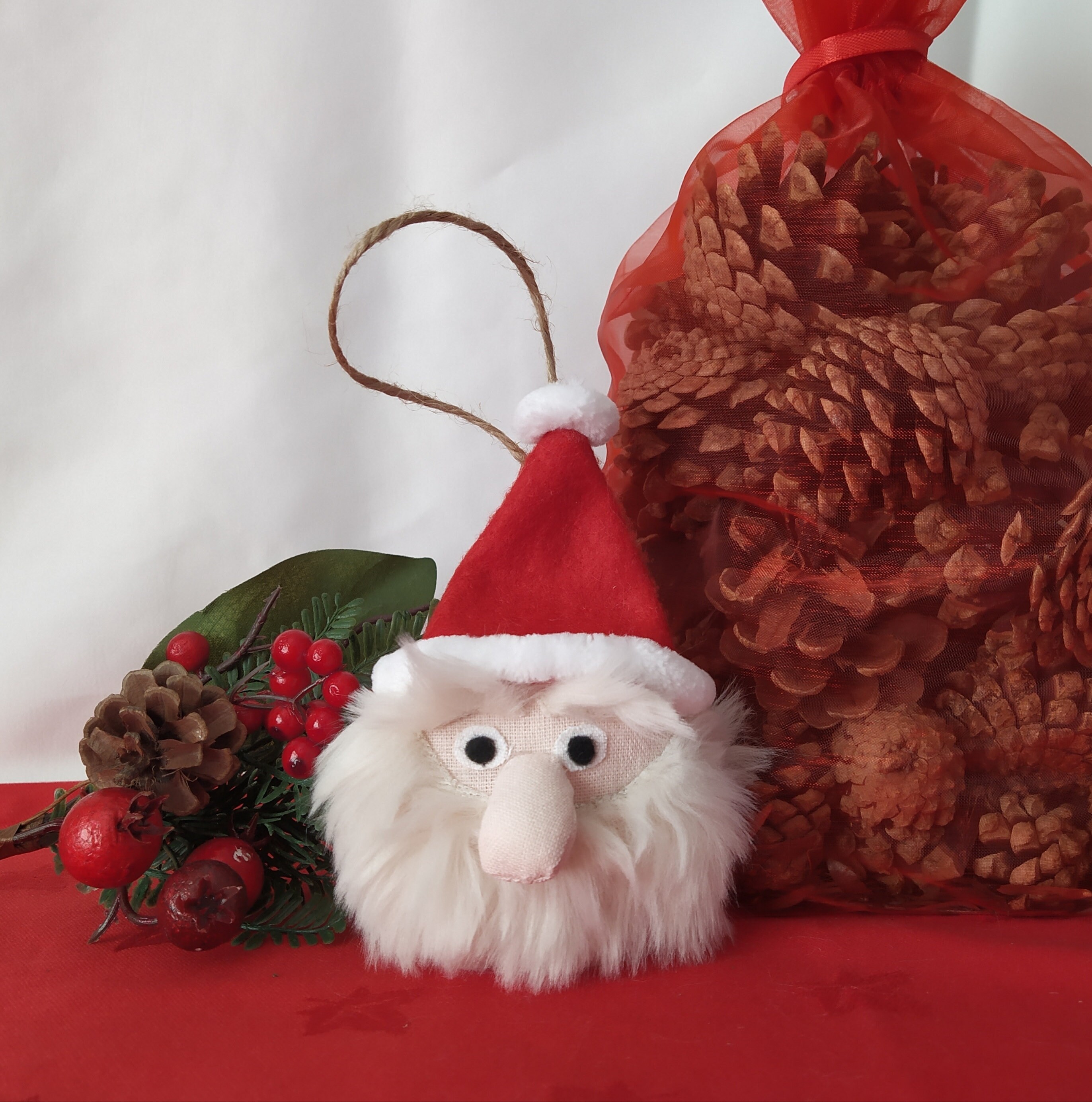 Father Christmas Tree Decoration - Etsy UK