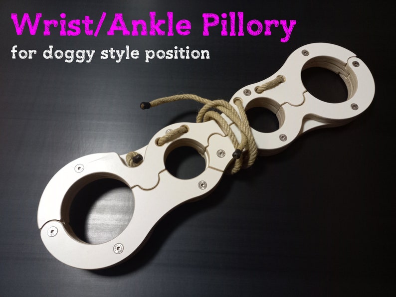 Pillory Restraint Bondage Doggy Style Wrist and Ankle - Etsy Singapore