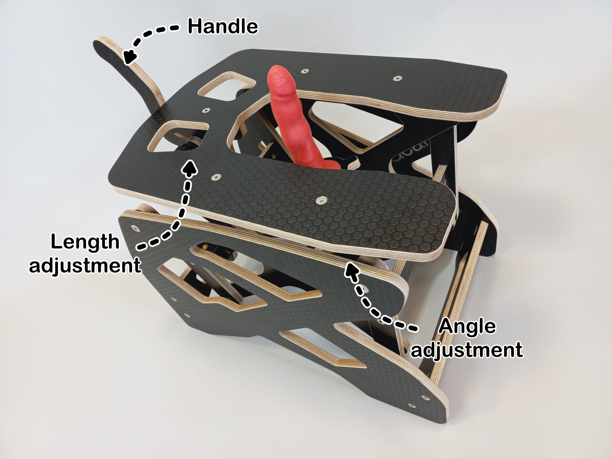 Dildo Sex Chair for Suction Cup Dildo, Rocking Sex Glider NEW Black ...