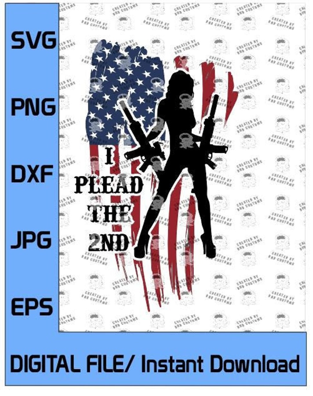 I Plead the 2nd! 2nd Amendment Digital Design. Support the Second ...