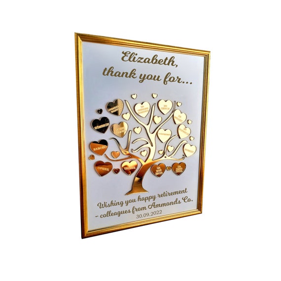 Personalized Retirement Frames Retirement Gift Personalized - Etsy