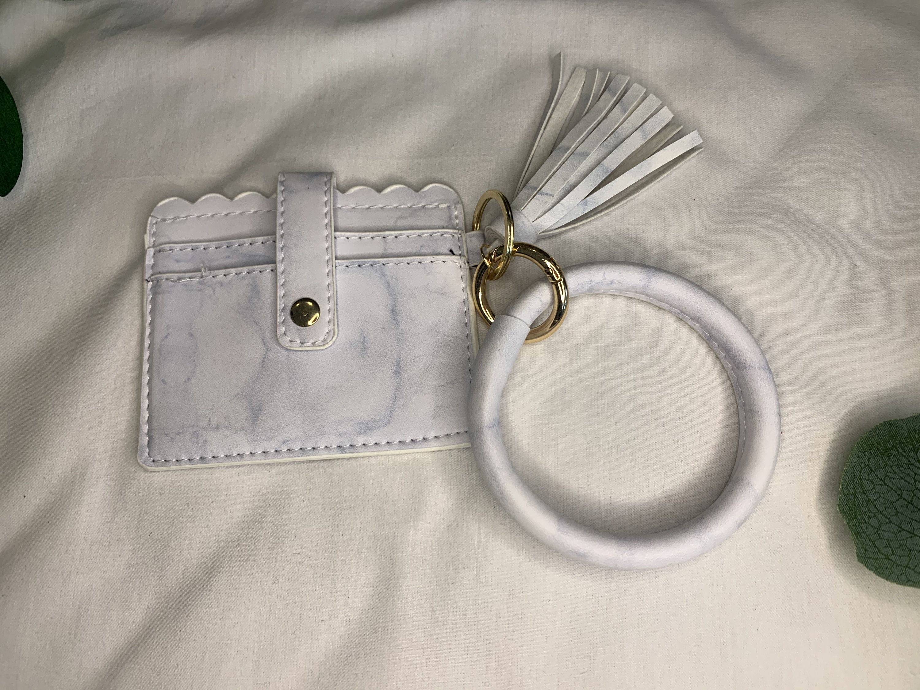 Wristband Wallet Key Ring ID Holder Bangle Key Ring Key - Etsy