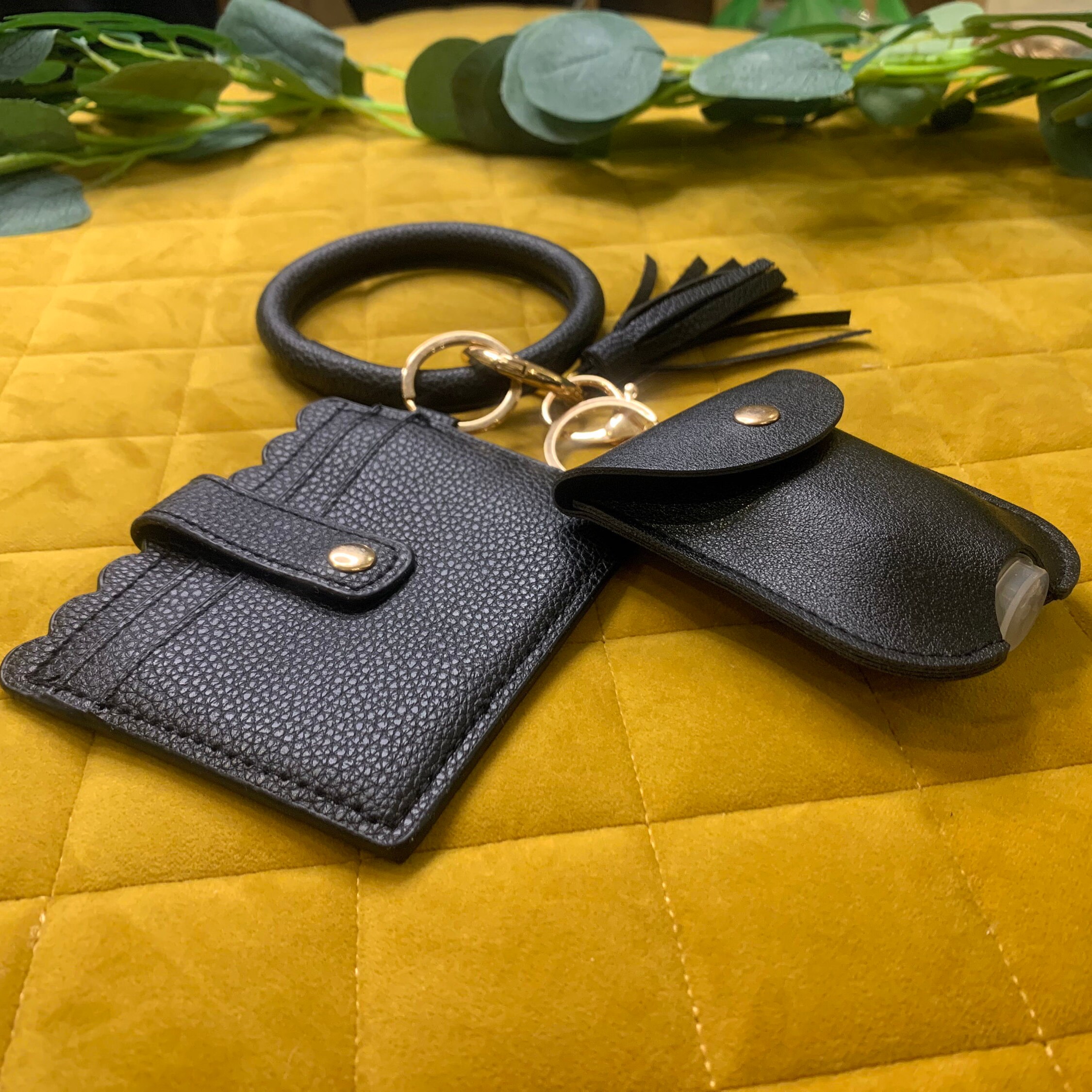 Bangle Keychain Bracelet Wallet Wristlet Keychain Card | Etsy