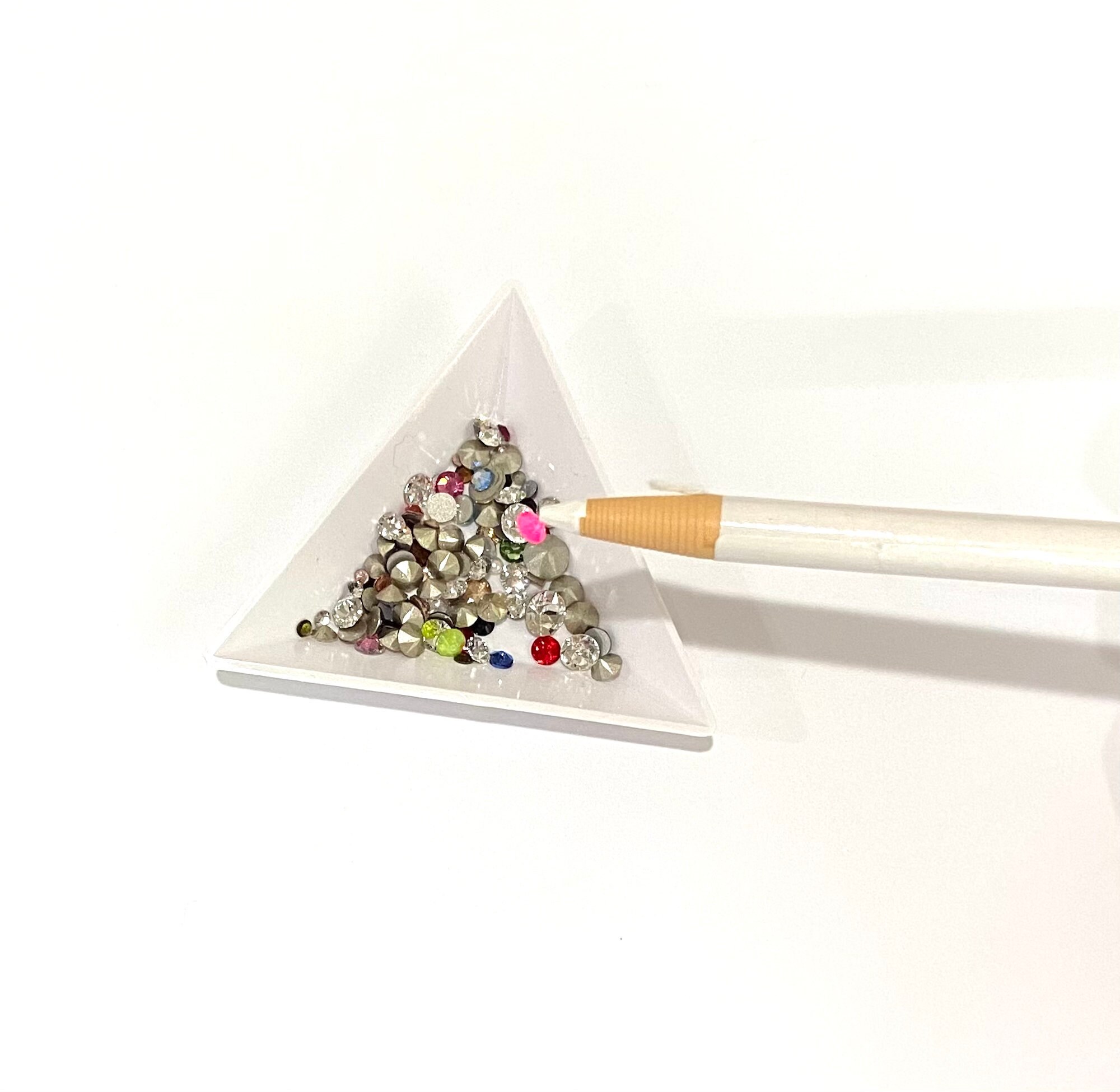 Rhinestone Wax Pick up Jewel Setter Tool Stick Grease Pencil Nail Art ...
