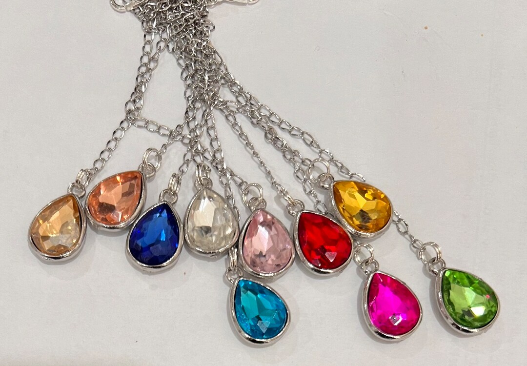 Stanley Crystal Tumbler Cup Handle Charm Accessory Rhinestone Pear ...