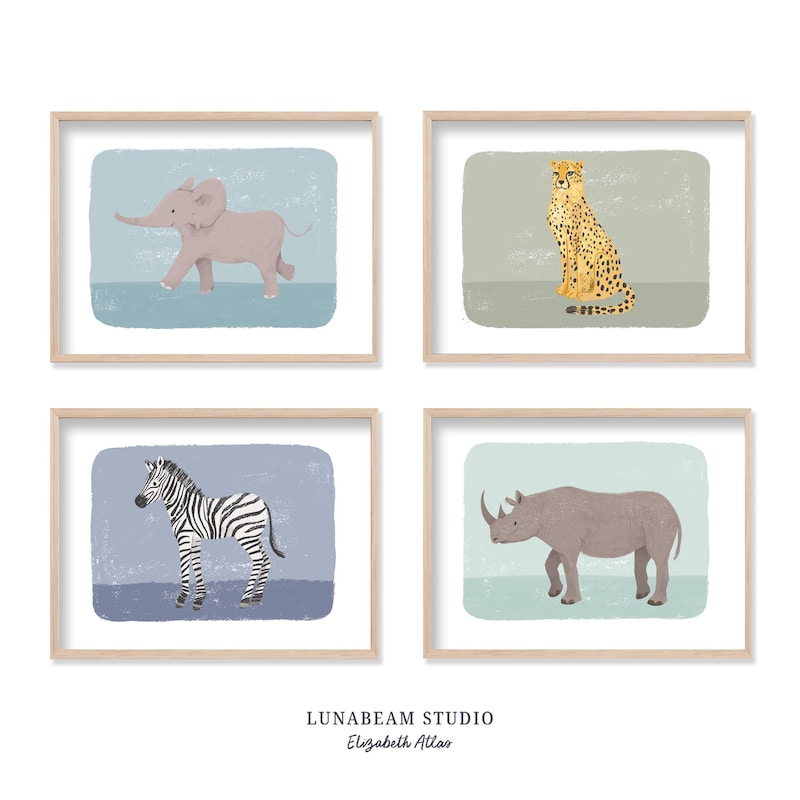 Whimsical Animal Art - Etsy