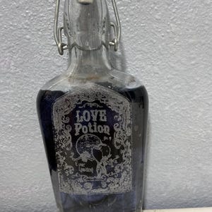 Halloween Potion Bottle Love Potion - Etsy