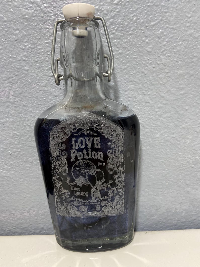 Halloween Potion Bottle Love Potion - Etsy