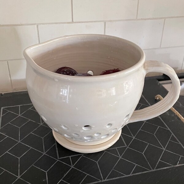 Ceramic Colander - Etsy