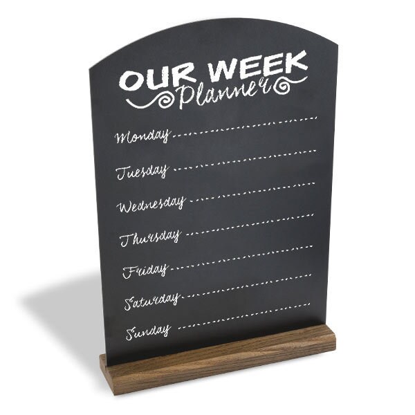Wooden Tabletop Chalkboard - Etsy