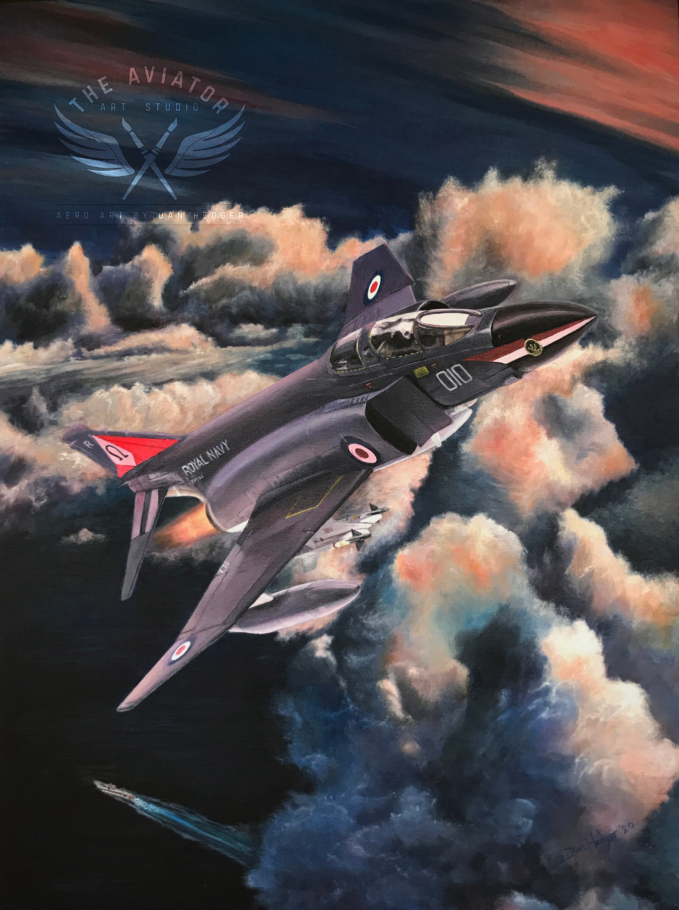 Royal Navy F4k Phantom FG1 - Etsy