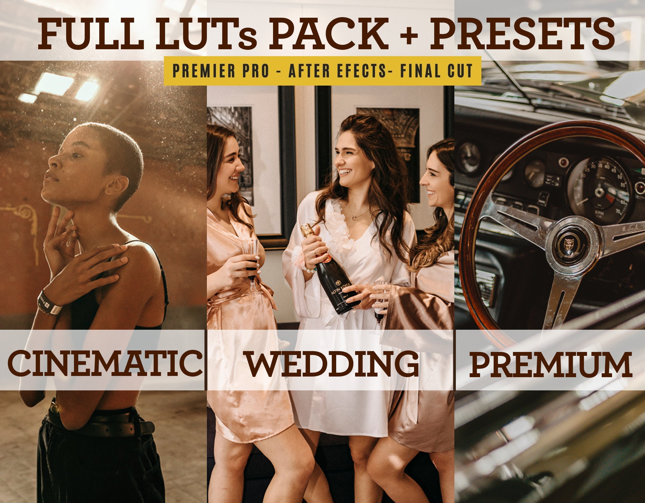 171 Full Luts Pack, Cinematic Video Luts, Dream Wedding Lut, Magic Luts ...