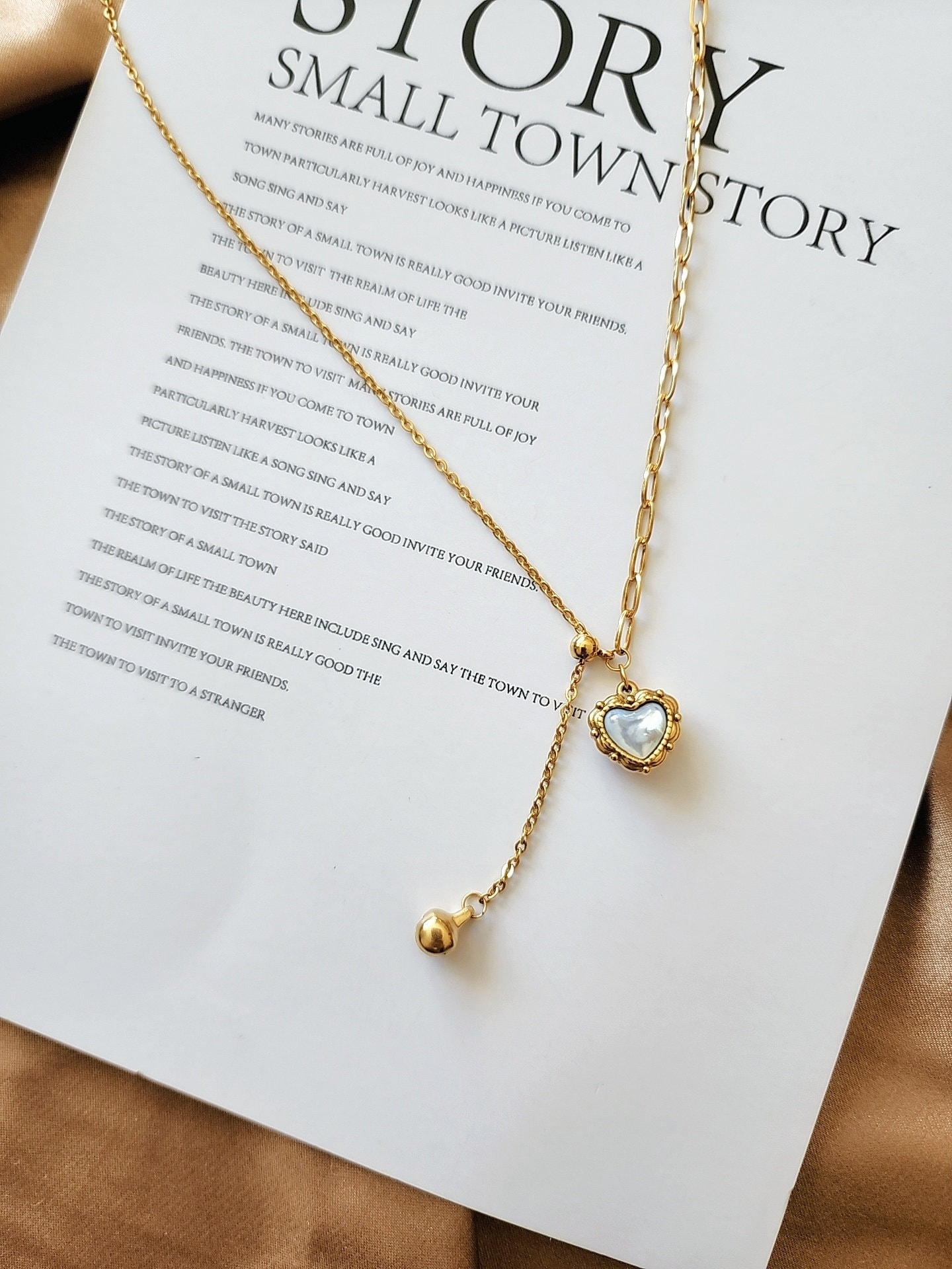 The Necklace Story Invitation