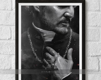 Pedro Pascal Poster | Etsy