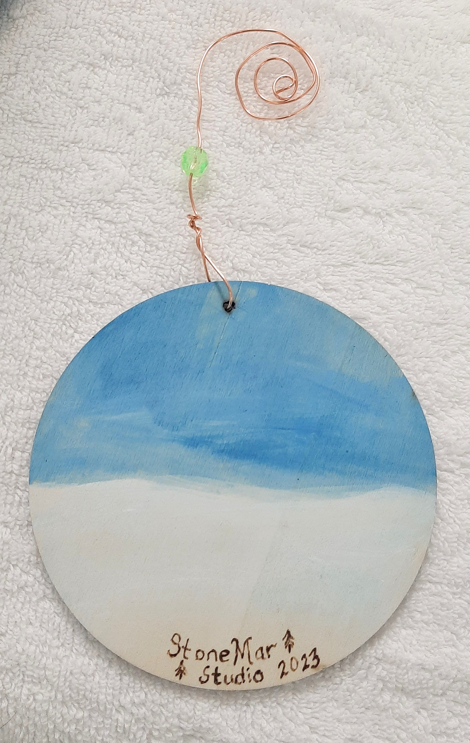 Columbia Inn, Pine Tree Vermont Wood Christmas Ornament (hand Painted ...