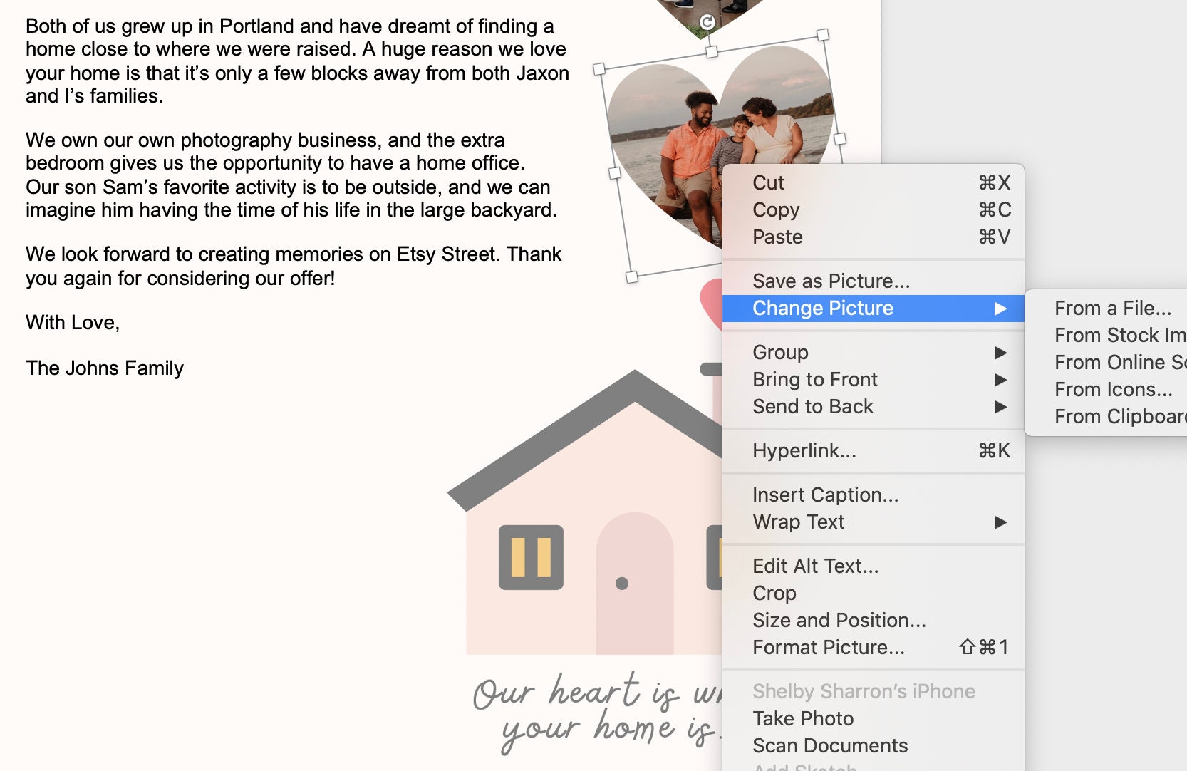Editable Buyer Offer Letter (DIGITAL) Word + Canva Options - Etsy