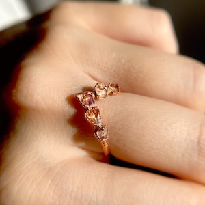 Angel Aura Quartz Handmade Ring | Alternative Engagement Ring Wedding ...